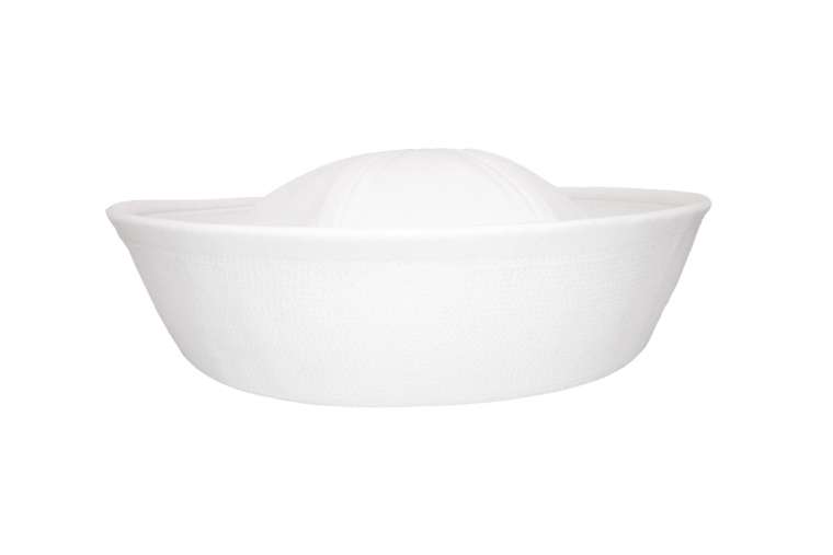 Navy Enlisted White Dixie Cup Hat – Bernard Cap | Genuine Military ...