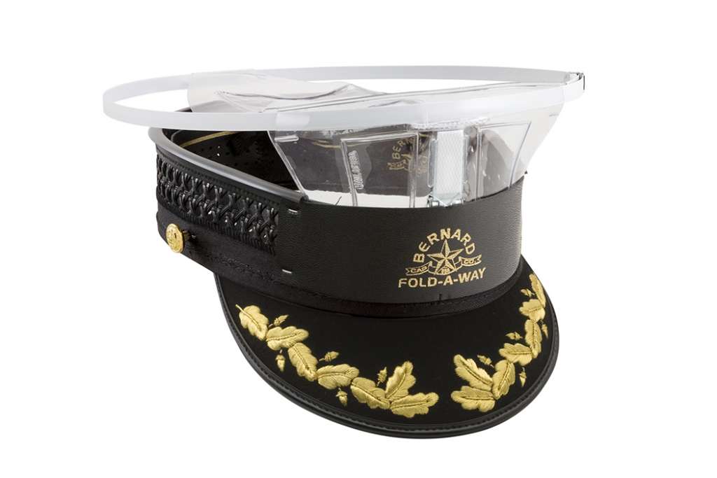 Navy Captain / Commander Cap Frame, Men’s – Bernard Cap | Genuine ...