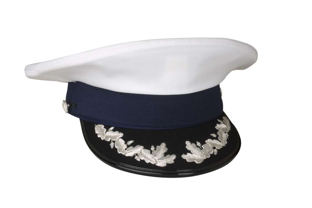 Coast Guard Auxiliary Captain / Commander Untrimmed Cap – Bernard Cap ...